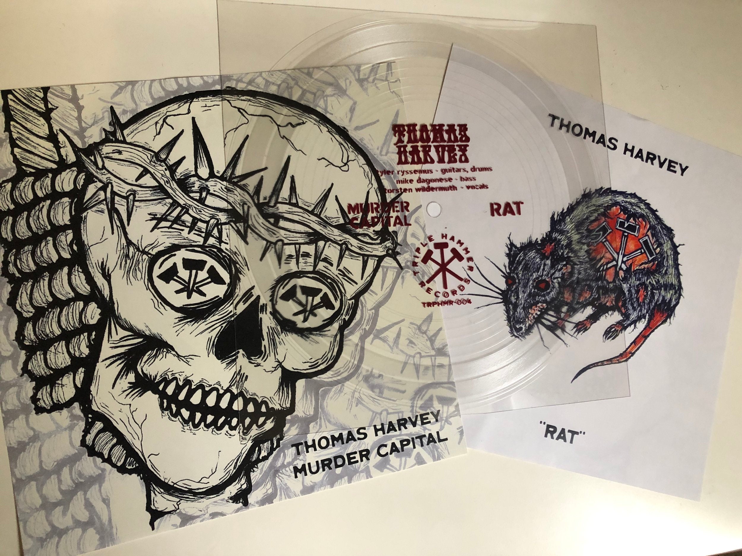 HARVEY, THOMAS - RAT 7" FLEXI – BLACK DOTS